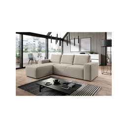 MF Design Rush Recamiere Links in Mushroom - (L) 302 x (B) 302 x (H) 95 cm | Gr.: onesize