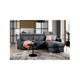 MF Design Falcon Recamiere Rechts in Asphalt - (L) 248 x (B) 248 x (H) 95 cm | Gr.: onesize