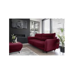 MF Design Sonic in Bordeauxrot - (L) 236 x (B) 236 x (H) 90 cm | Gr.: onesize