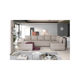 MF Design Gio Recamiere Links in Beige - (L) 190 x (B) 351 x (H) 82 cm | Gr.: onesize