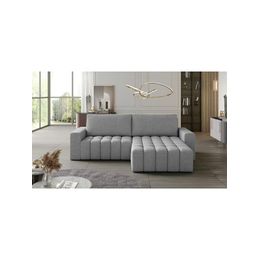 MF Design Bonita Recamiere Rechts in Grau - (L) 175 x (B) 250 x (H) 92 cm | Gr.: onesize