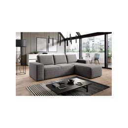 MF Design Rush Recamiere Rechts in Grau - (L) 302 x (B) 302 x (H) 95 cm | Gr.: onesize