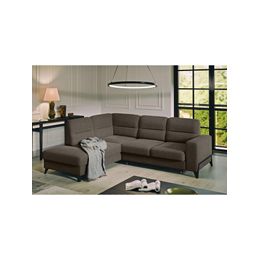 MF Design Cassada Recamiere Links in Braun - (L) 237 x (B) 277 x (H) 100 cm | Gr.: onesize