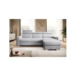 MF Design Falcon Recamiere Rechts in Stone - (L) 248 x (B) 248 x (H) 95 cm | Gr.: onesize