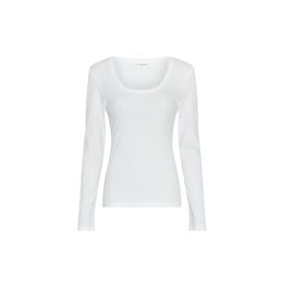 MOSS COPENHAGEN Jeanie Rasmia U Top in Bright White | Gr.: M/L
