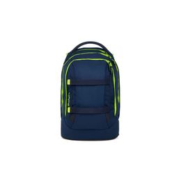 Satch Schulrucksack Toxic Yellow in dunkelblau | Gr.: onesize