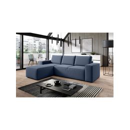 MF Design Rush Recamiere Links in Blau - (L) 302 x (B) 302 x (H) 95 cm | Gr.: onesize