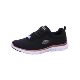 Skechers sportlicher Schn&uuml;rer Flex Appeal 4.0 in Schwarz | Gr.: 37