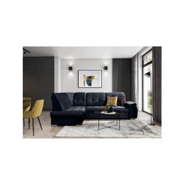 MF Design Saido Recamiere Links in Dunkelblau - (L) 272 x (B) 272 x (H) 95 cm | Gr.: onesize