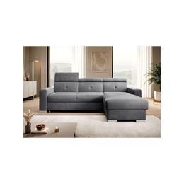 MF Design Falcon Recamiere Rechts in Dunkelgrau - (L) 248 x (B) 248 x (H) 95 cm | Gr.: onesize
