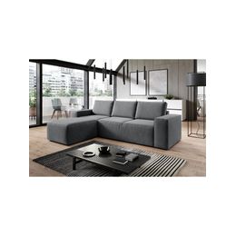 MF Design Rush Recamiere Links in Charcoal - (L) 302 x (B) 302 x (H) 95 cm | Gr.: onesize