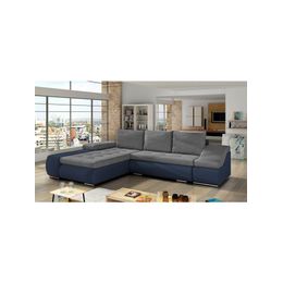 MF Design Onitaro Recamiere Links in Grau - (L) 200 x (B) 295 x (H) 82 cm | Gr.: onesize