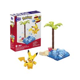 Pok&eacute;mon Pok&eacute;mon Pikachus Strandtag Bauset HDL76 mit kompatiblen 79 Bausteinen 6+ | Gr.: onesize