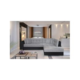 MF Design Piri Recamiere Rechts in Grau - (L) 260 x (B) 260 x (H) 78 cm | Gr.: onesize