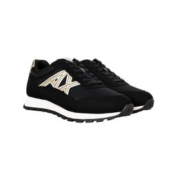 Armani Exchange Sneaker 1er Pack in Schwarz | Gr.: 38