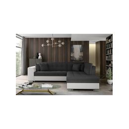 MF Design Piri Recamiere Rechts in Anthrazit - (L) 260 x (B) 260 x (H) 78 cm | Gr.: onesize