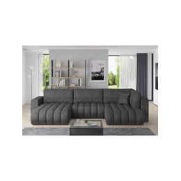 MF Design Bonita Recamiere Links in Grau - (L) 175 x (B) 350 x (H) 92 cm | Gr.: onesize