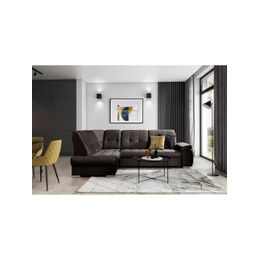 MF Design Saido Recamiere Links in Braun - (L) 272 x (B) 272 x (H) 95 cm | Gr.: onesize