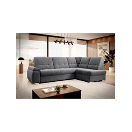 MF Design Saido Recamiere Rechts in Asphalt - (L) 272 x (B) 272 x (H) 95 cm | Gr.: onesize