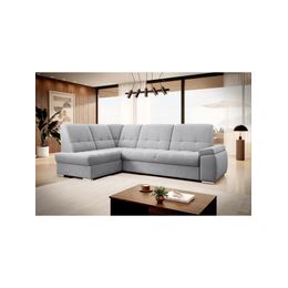 MF Design Saido Recamiere Links in Hellgrau - (L) 272 x (B) 272 x (H) 95 cm | Gr.: onesize