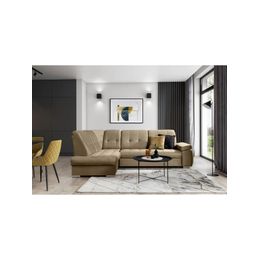 MF Design Saido Recamiere Links in Braunbeige - (L) 272 x (B) 272 x (H) 95 cm | Gr.: onesize