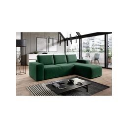 MF Design Rush Recamiere Rechts in Smaragd - (L) 302 x (B) 302 x (H) 95 cm | Gr.: onesize