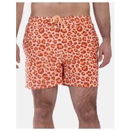 Frozen Cape Badeshorts RIBEIRA in Bright Peach | Gr.: L
