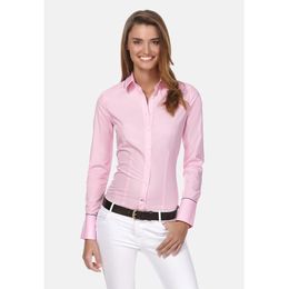 Vincenzo Boretti Bluse leicht tailliert in pink | Gr.: 38