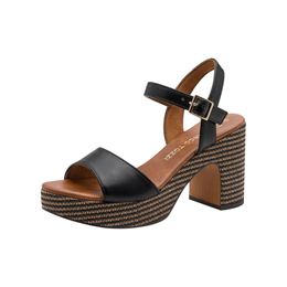 Marco Tozzi Sandale in BLACK COMB | Gr.: 38