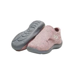 Hummel Klettverschluss Schuhe Wool Slipper Kinder in ROSE | Gr.: 26