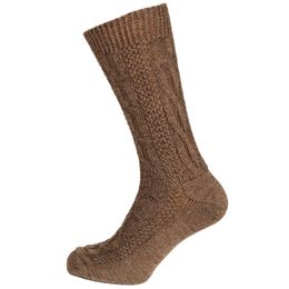 Schuhmacher Schoppersocke CS527 in braun | Gr.: 43-45
