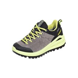 Grisport Freizeitschuhe Schn&uuml;rschuh in grau/lime | Gr.: 34