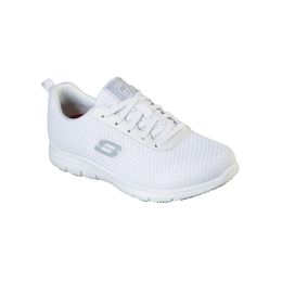 Skechers Sicherheitshalbschuh Ghenter Bronaugh in wei&szlig; | Gr.: 38