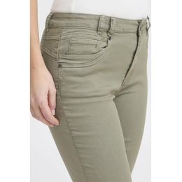 Pulz Jeans Casual Hose PZROSITA Sehr eng in Vetiver | Gr.: 34