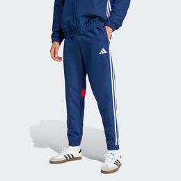adidas Performance Sporthose 'Tiro 25 Essentials' Herren Gr&ouml;&szlig;e XL dunkelblau / rot / wei&szlig;