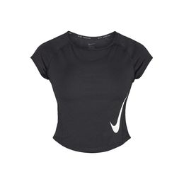 Nike Performance Shirt 'TEMPO SWOOSH' female Black size XS