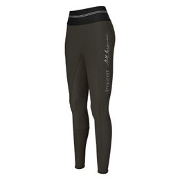 Pikeur Ges&auml;&szlig;einsatz-Reithose Gia Grip Athleisure schwarz Damen 72