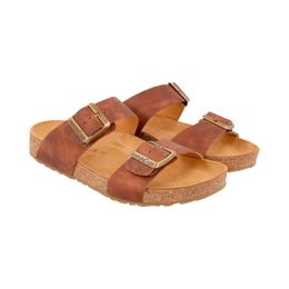 Haflinger Pantolette Braun (Gr&ouml;&szlig;e: 37)