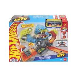 Mattel Hot Wheels City Gigantischer Gorilla Angriff, Spiel