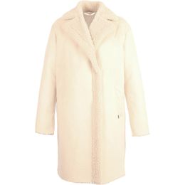 WHITE LABEL Fake-Fur-Kurzmantel Offwhite (Gr&ouml;&szlig;e: 42)