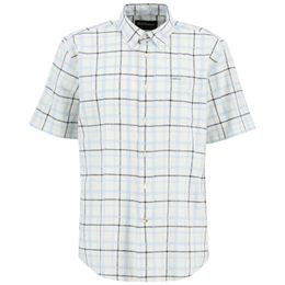 Barbour Halbarm-Karohemd White/Blue (Gr&ouml;&szlig;e: 3XL)