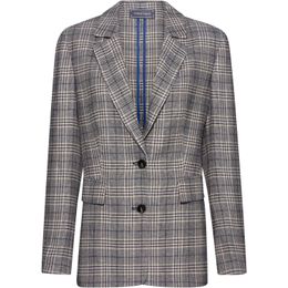 WHITE LABEL Karoblazer Blau/Beige (Gr&ouml;&szlig;e: 38)