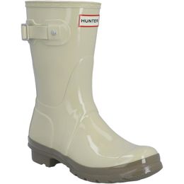 Hunter Gummistiefel Women Original Short Gloss Gravel/Kettle (Gr&ouml;&szlig;e: 6)