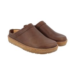 Haflinger Leder-Clog Travel Braun (Gr&ouml;&szlig;e: 40)