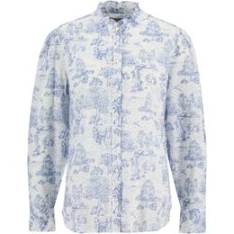 Barbour Bluse Wisteria Ink Blue Print (Gr&ouml;&szlig;e: 8)
