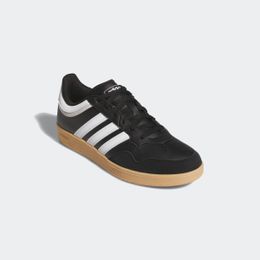 Sneaker adidas Sportswear "HOOPS 4.0", Herren, Gr. 44, schwarz-wei&szlig; (core schwarz, cloud wei&szlig;, grau two), Synthetik, Schuhe Sneaker