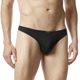 String Bruno Banani "CHECK LINE 2.0 STRING", Herren, Gr. 8 (XXL), schwarz (schwarz karo), Obermaterial: 90% Polyamid, 7% Elasthan, 3% sonstige Fasern, kariert, bequem, Unterhosen String