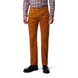 5-Pocket-Hose Pierre Cardin "PC-Laval", Herren, Gr. 32, L&auml;nge 32, caramel caf&eacute;, Web, Obermaterial: 99% Baumwolle, 1% Elasthan, unifarben, regular fit lang, Hosen 5-Pocket-Hose, im Five-Pocket Style