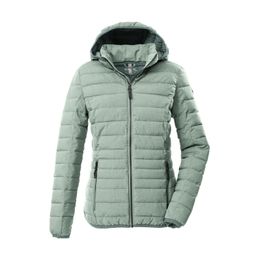 G.I.G.A. by Killtec Steppjacke "GW 49 WMN QLTD JCKT", Damen, Gr. 36, gr&uuml;n, Obermaterial: 100% Polyester;Futter: 100% Polyester;F&uuml;llung: 100% Polyester, G.I.G.A. DX BY KILLTEC, Jacken Steppjacke, Wind- und wasserabweisende Damen Steppjacke mit 8.000 mm Wassers&auml;ule