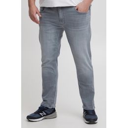 Slim-fit-Jeans Blend "Jet fit Multiflex - NOOS", Herren, Gr. 44, L&auml;nge 32, grau (denim grau), Denim/Jeans, Obermaterial: 91% Baumwolle, 7% Polyester, 2% Elasthan, Abriebeffekte, slim fit kn&ouml;chellang, Jeans Slim-fit-Jeans